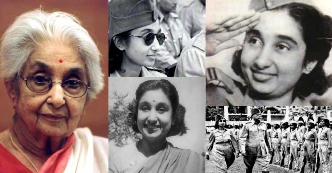 First woman member of Azad Hind Fauj: Captain Lakshmi Sahgal