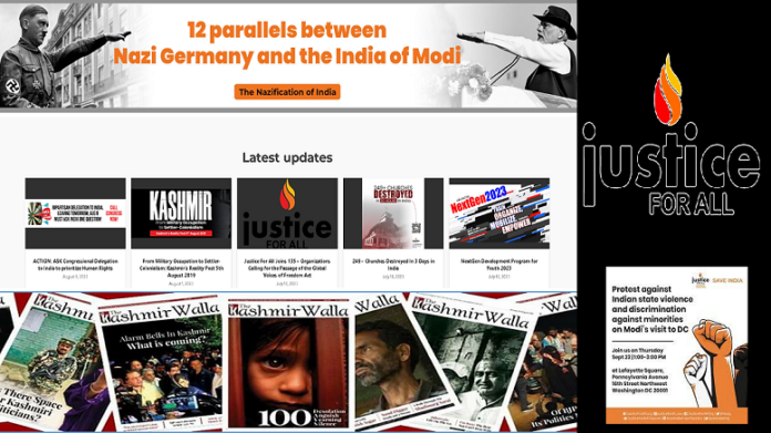 JUSTICE FOR ALL-An Organisation with Anti-India Agenda
