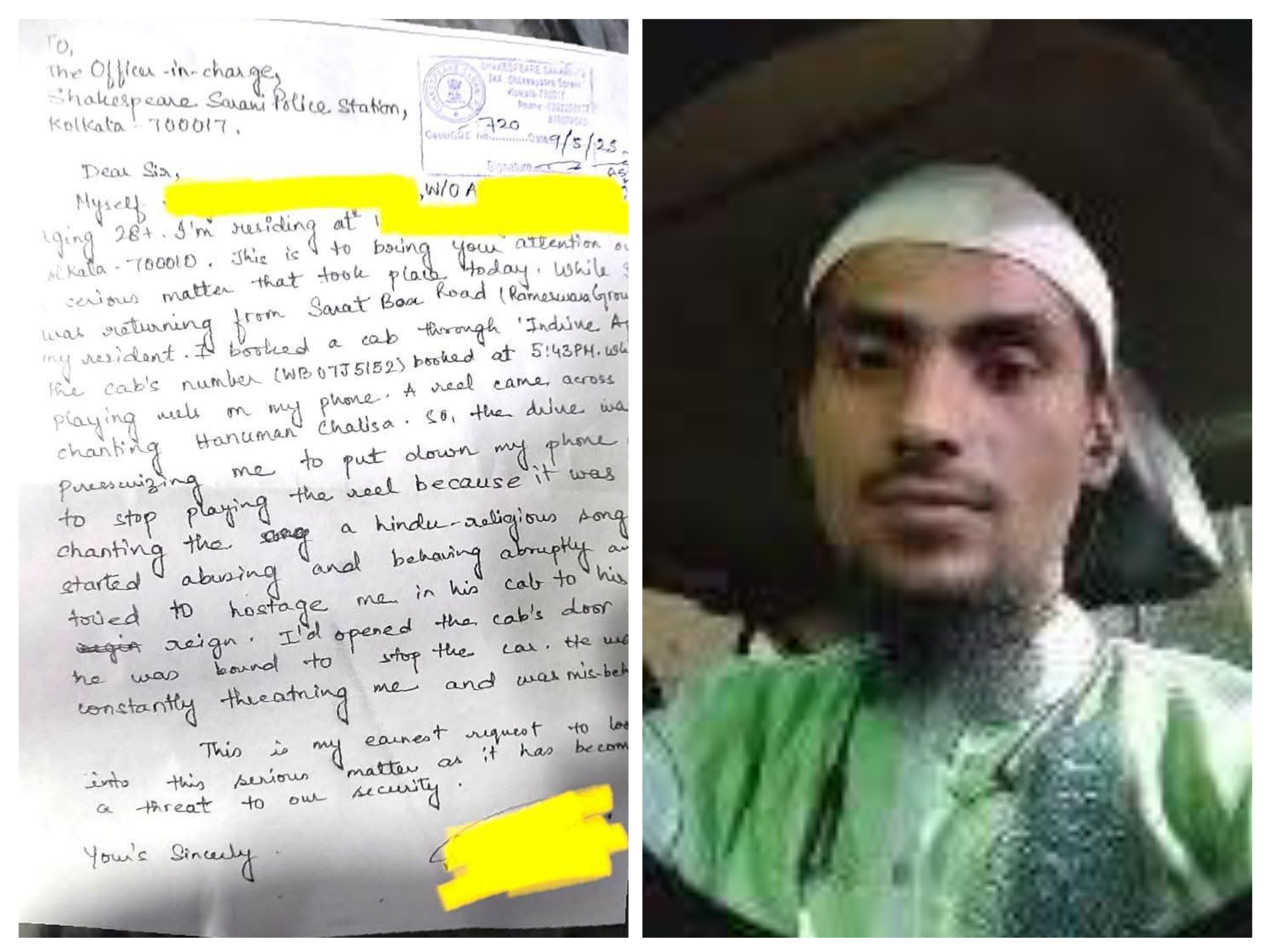 Kolkata: Cab driver Muhammad Irfan became angry over Hanuman Chalisa on ...