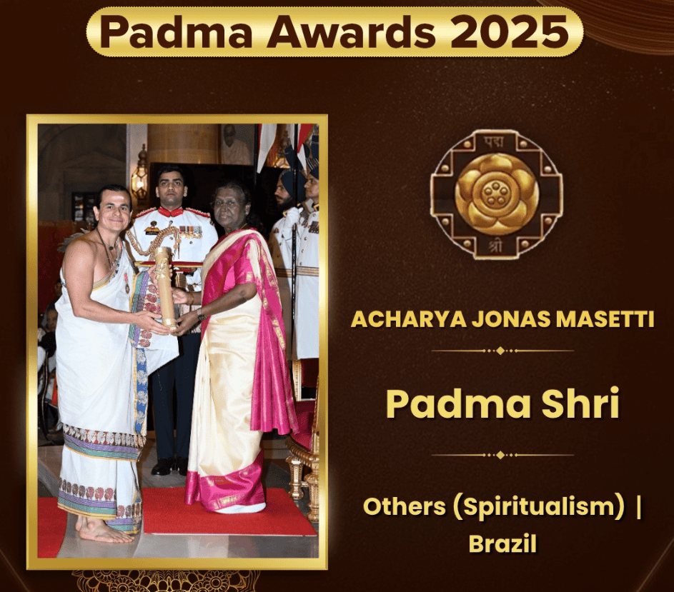 Acharya Jonas Masetti: The Brazilian Torchbearer of Vedic Knowledge ...