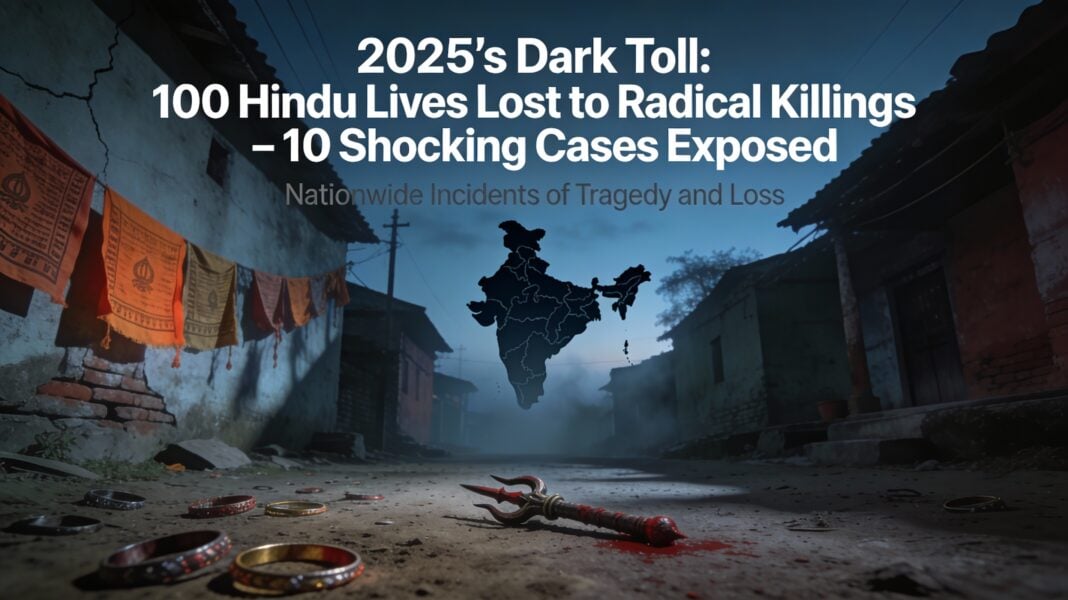 2025's Dark Toll: 100 Hindu Lives Lost to Radical Islamist Killings ...