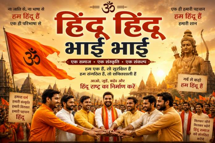 Hindu Hindu Bhai Bhai – How to unite Hindus as a cohesive force? Part 2
